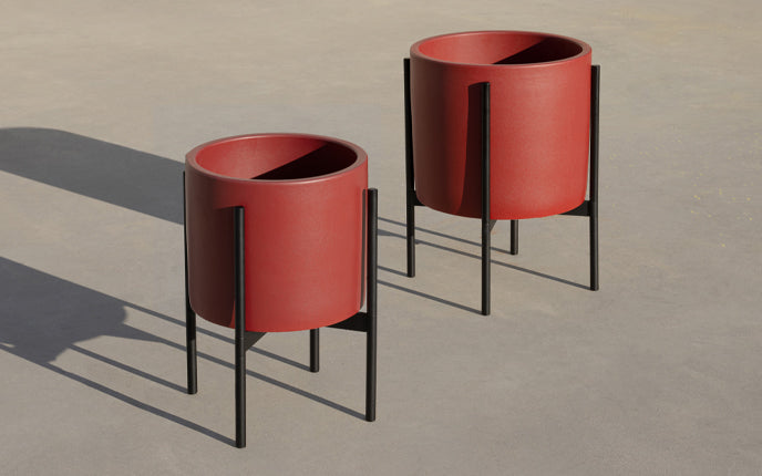 Introducing a New Color For Case Study® Ceramics Campari – Modernica Inc