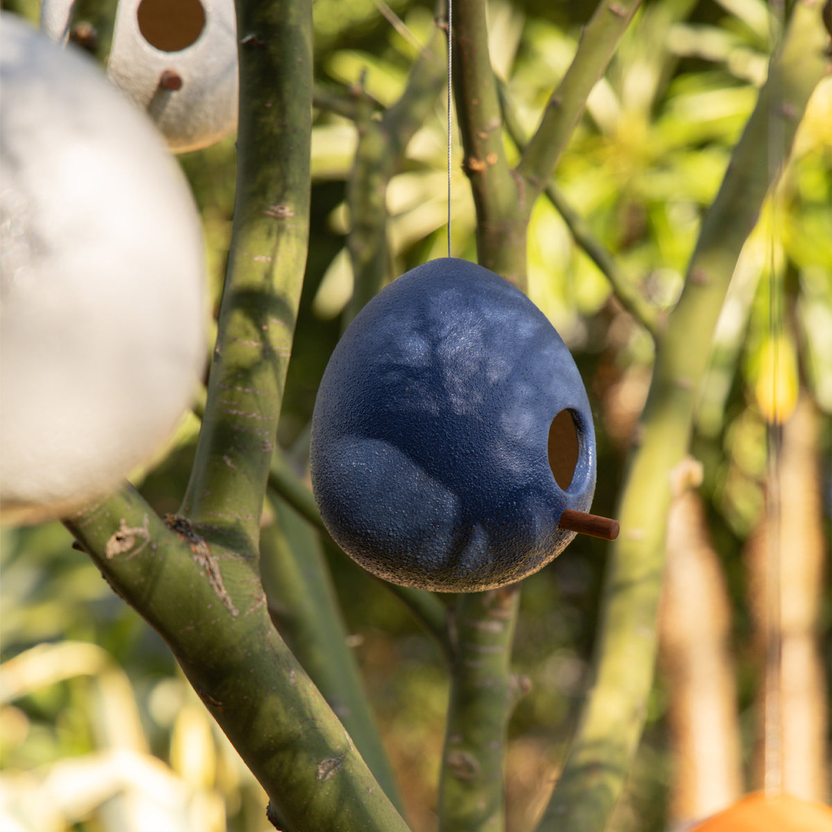 Case Study® Ceramics Birdhouse - Modern Garden Bird House – Modernica Inc