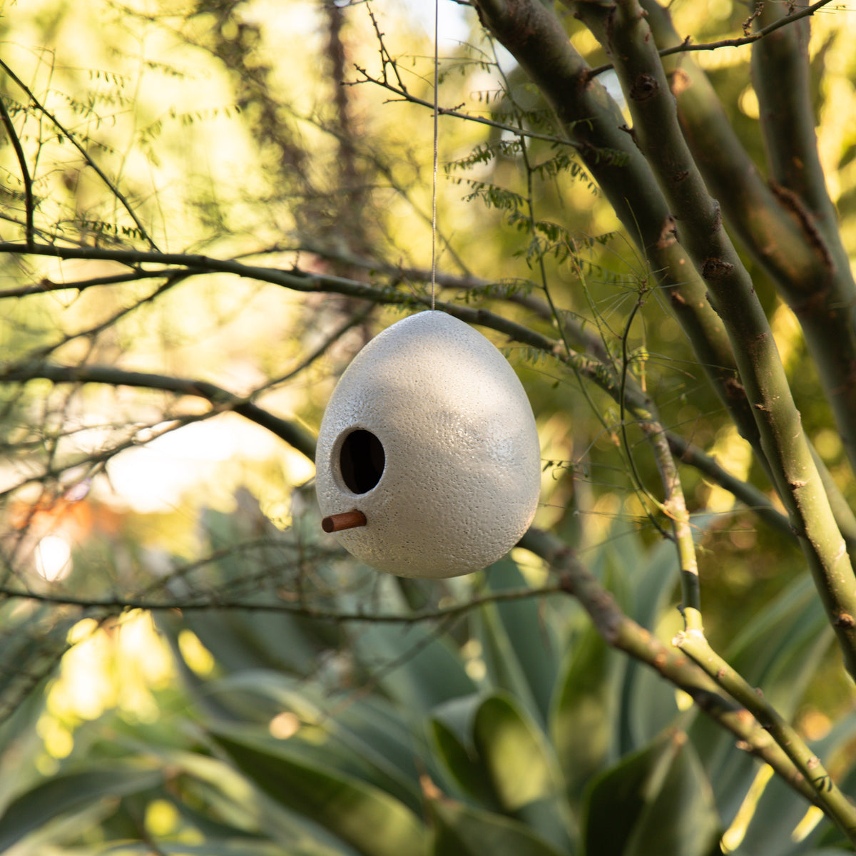 Case Study® Ceramics Birdhouse - Modern Garden Bird House – Modernica Inc