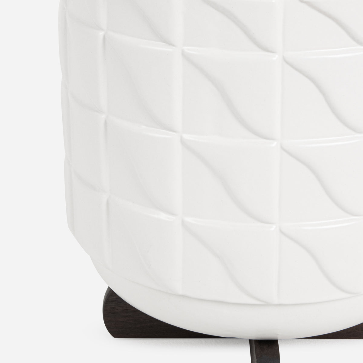 Case Study® Ceramics Glazed Wave Planter – Modernica Inc