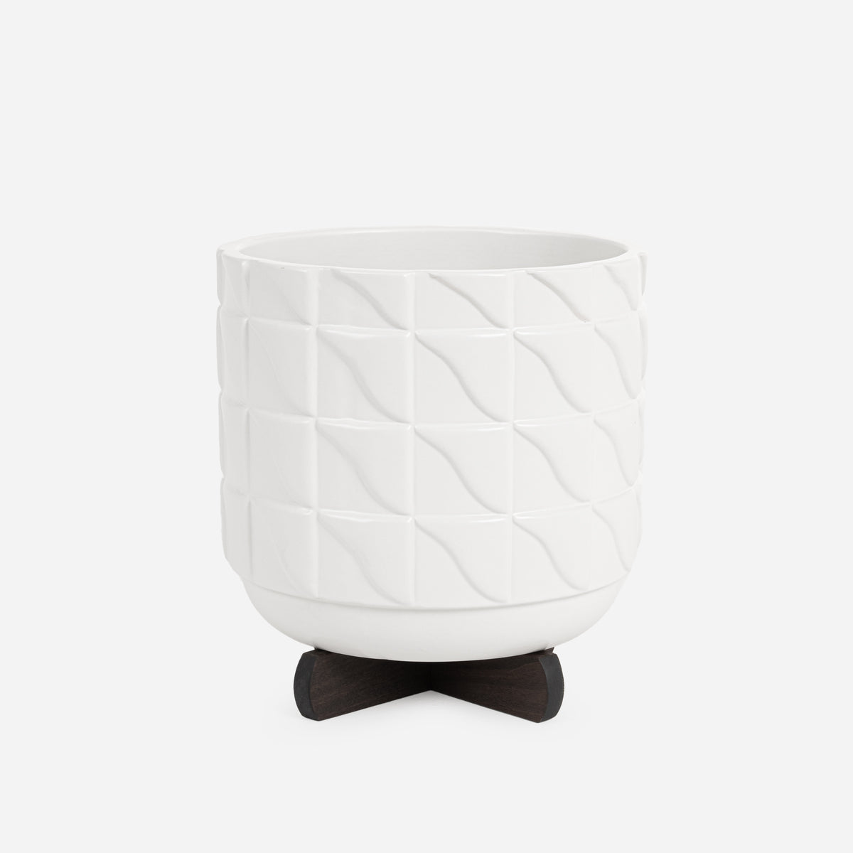 Case Study® Ceramics Glazed Wave Planter – Modernica Inc