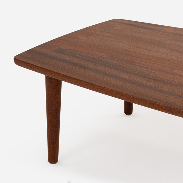 Case Study® Furniture Solid Wood Coffee Table With Tapered Edge ...