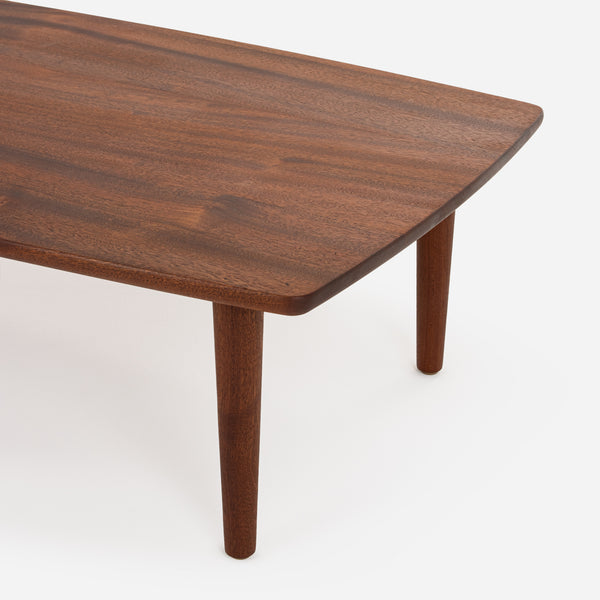 Case Study® Furniture Solid Wood Coffee Table With Tapered Edge ...