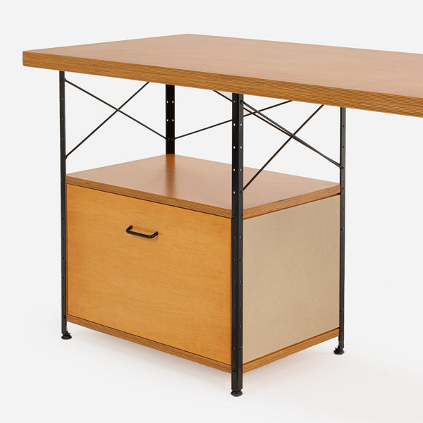 Case Study® Furniture Desk with Drawer and Fiberglass Panels ...