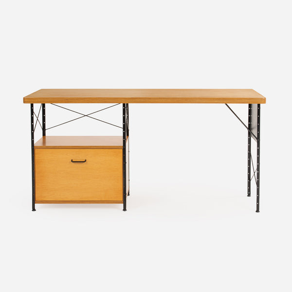 Case Study® Furniture Desk With Drawer and Fiberglass Panels – Modernica