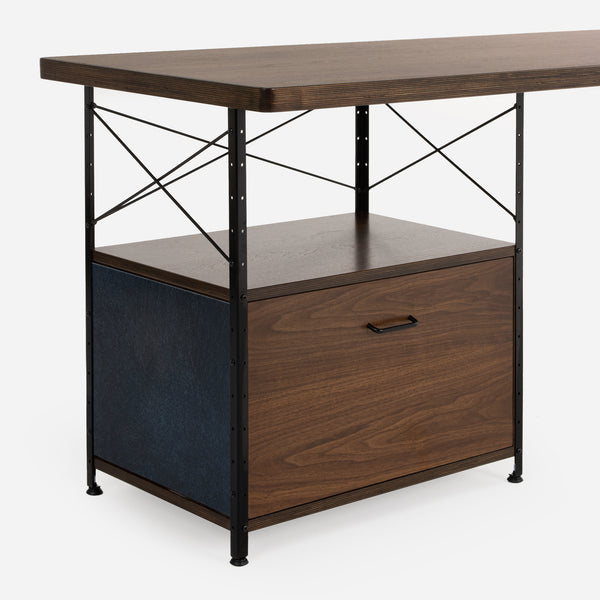 Case Study® Furniture Desk With Drawer and Fiberglass Panels – Modernica