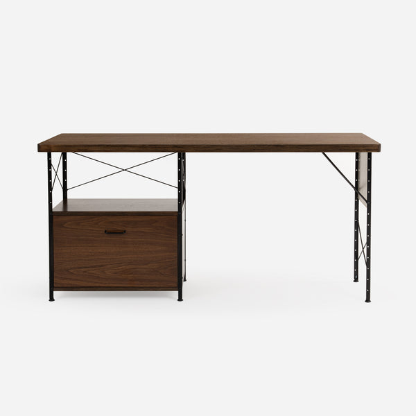 Case Study® Furniture Desk With Drawer and Fiberglass Panels – Modernica