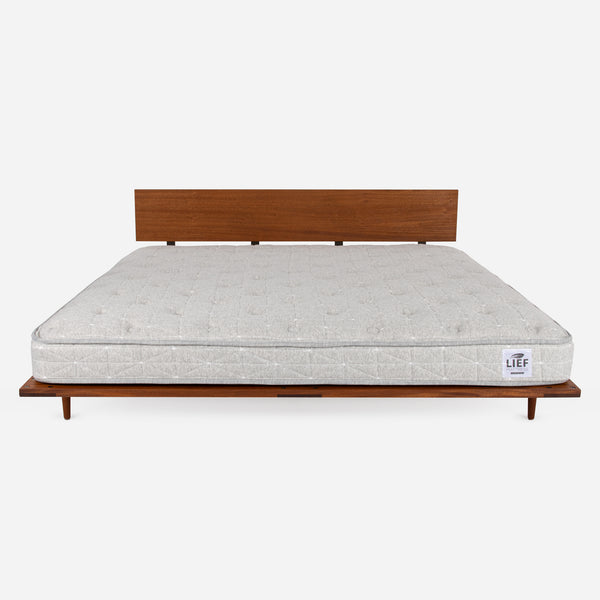 Case Study® Furniture Solid Wood Bed & Lief® Mattress Bundle ...
