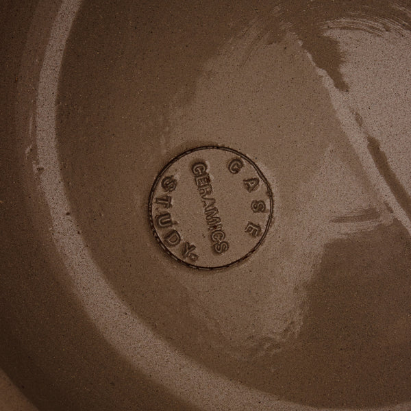 Case Study® Ceramics Large Wave Planter - Modern Indoor Outdoor Ceramic ...