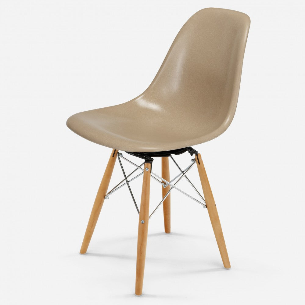 Case Study® Furniture Side Shell Dowel Chair Swivel – Modernica