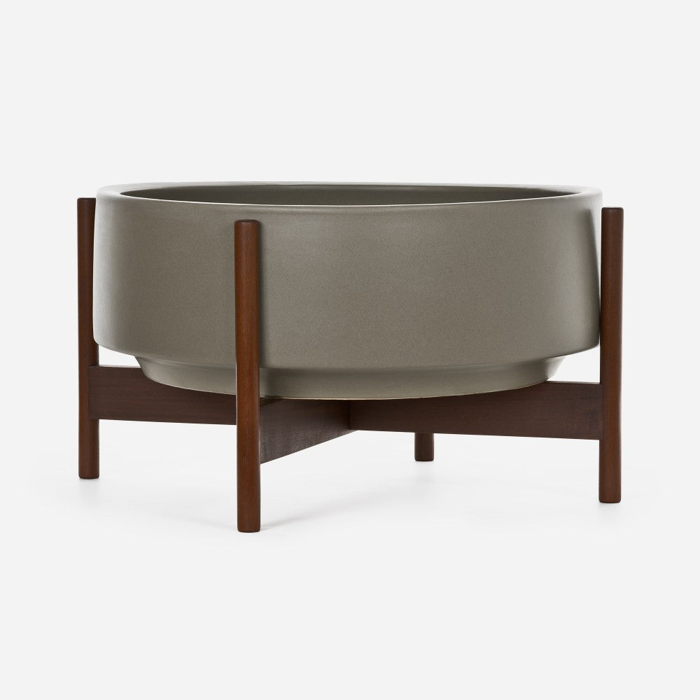 Case Study® Ceramics Raised Low Pan with Stand – Modernica Inc