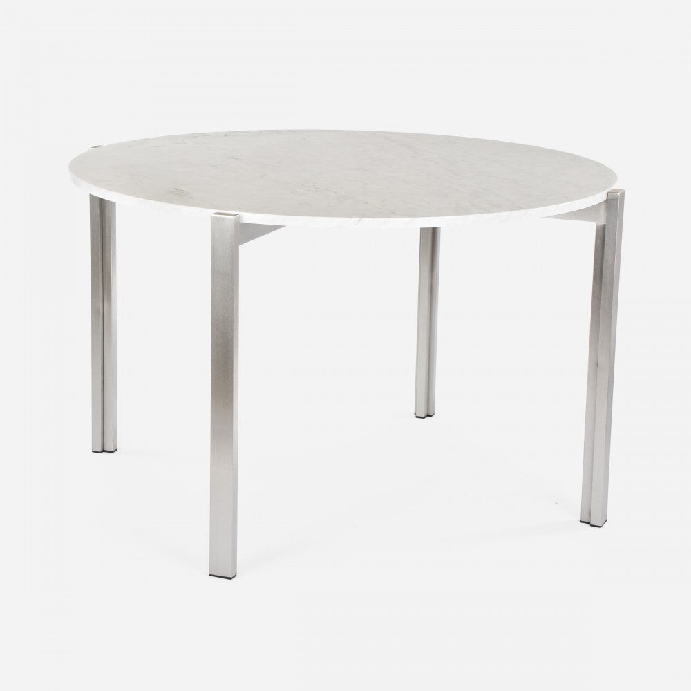 Case Study® Stainless Floating Marble Dining Table – Modernica Inc