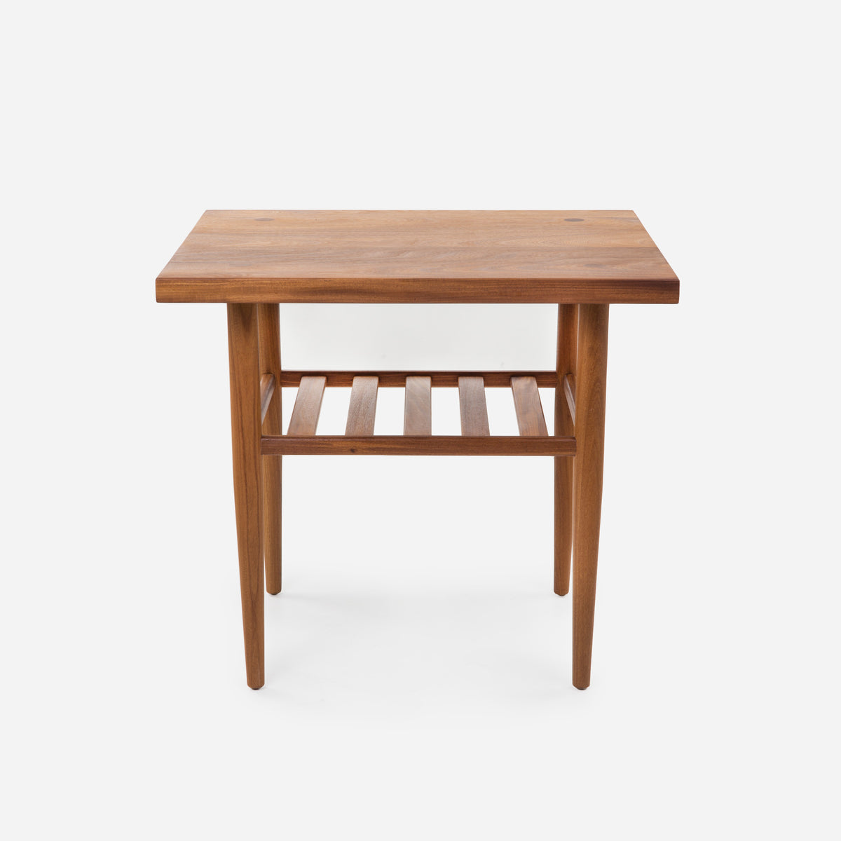 Case Study® Solid Wood End Table with Straight Edge – Modernica Inc